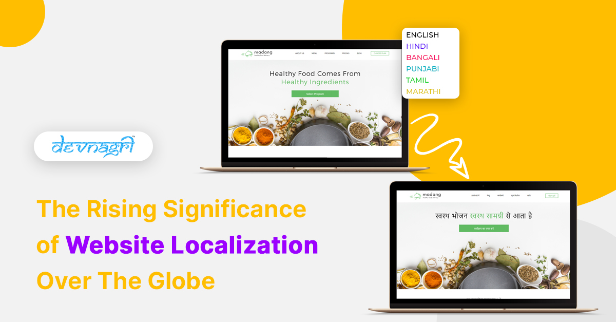 The Rising Significance of Website Localization Over The Globe - Devnagri
