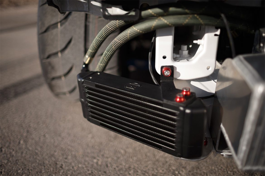 CSF Universal Dual-Pass Oil Cooler - M22 x 1.5 - 13in L x 4.75in H x 2 ...