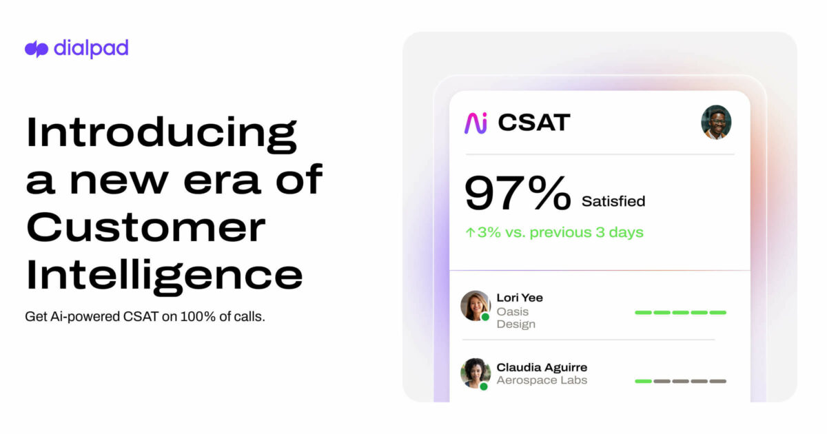 Ai-Powered CSAT for All Customer Conversations | Dialpad Ai-Powered CSAT for All Customer Conversations | Dialpad