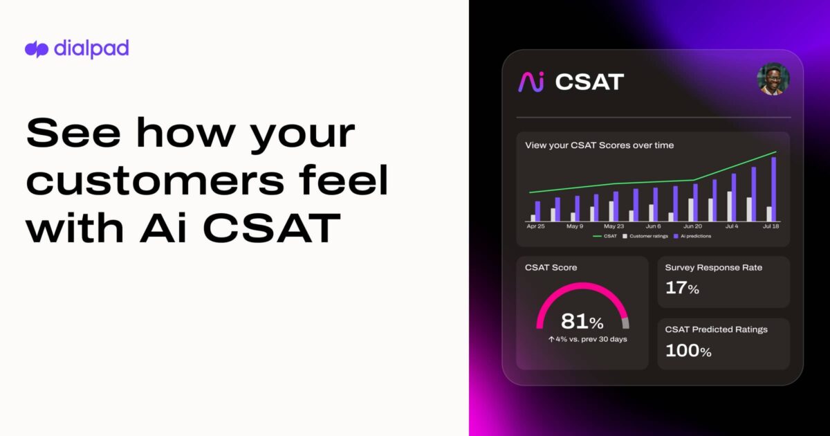 See How Your Customers Really Feel with Ai CSAT | Dialpad See How Your Customers Really Feel with Ai CSAT | Dialpad