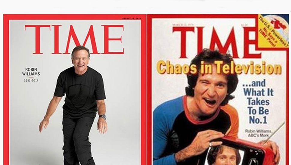 Robin Williams llegó a la tapa de la revista "Time" • Diario Democracia