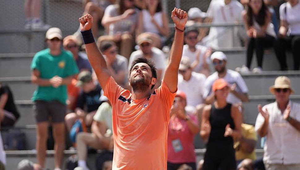 Genaro Olivieri está en segunda ronda de Roland Garros • Diario Democracia