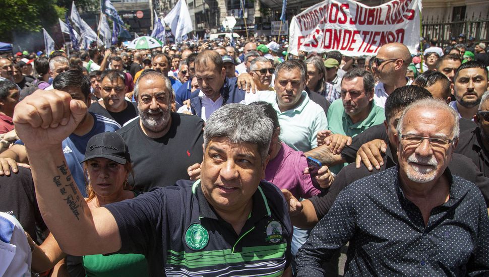 Pablo Moyano al gobierno: “Que se preparen porque van a haber cientos ...