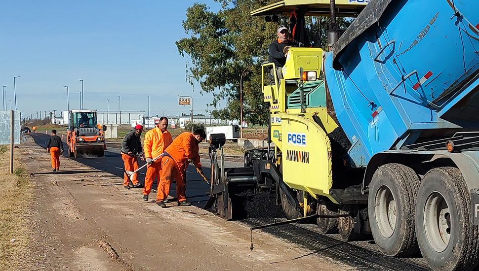 Comenzó la repavimentación de la Ruta 31 • Diario Democracia
