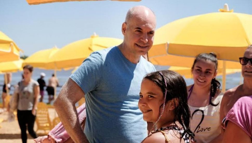Rodríguez Larreta recorre las playas bonaerenses • Diario Democracia