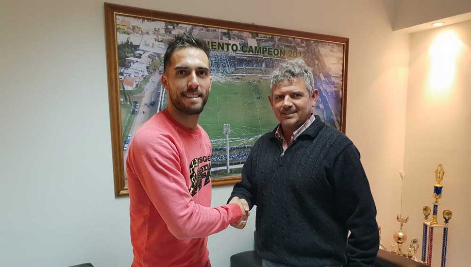 David Depetris firmó contrato en Sarmiento y se sumó al plantel ...