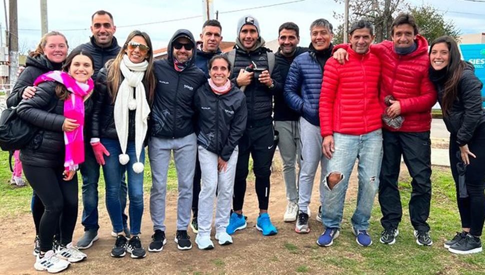 Los atletas de nuestra ciudad, María Aguilar y Marcelo Frías, fueron ...