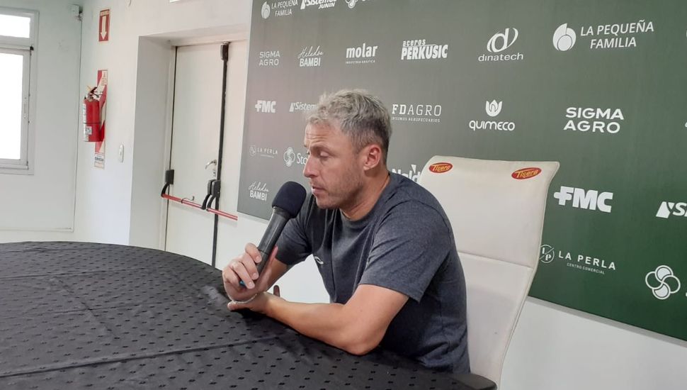 Damonte habló en la previa del partido con Estudiantes • Diario Democracia