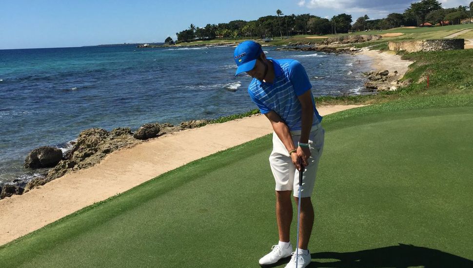 El golfista Juan Ignacio Noba se prepara para el profesionalismo