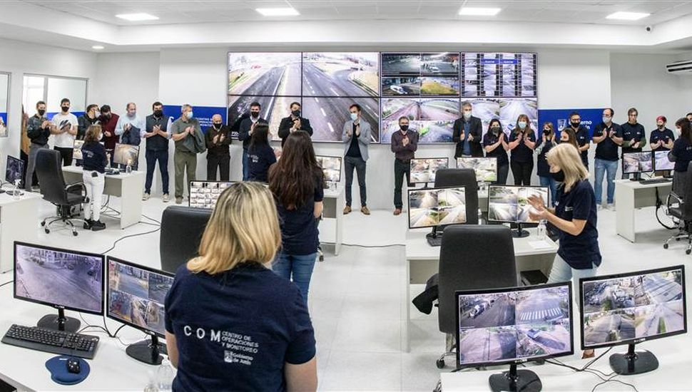 Inauguraron el nuevo Centro de Monitoreo de Junín