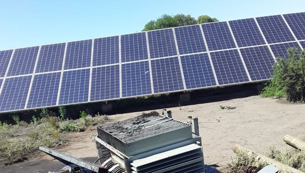 Robo en el parque fotovoltaico de O´Higgins • Diario Democracia