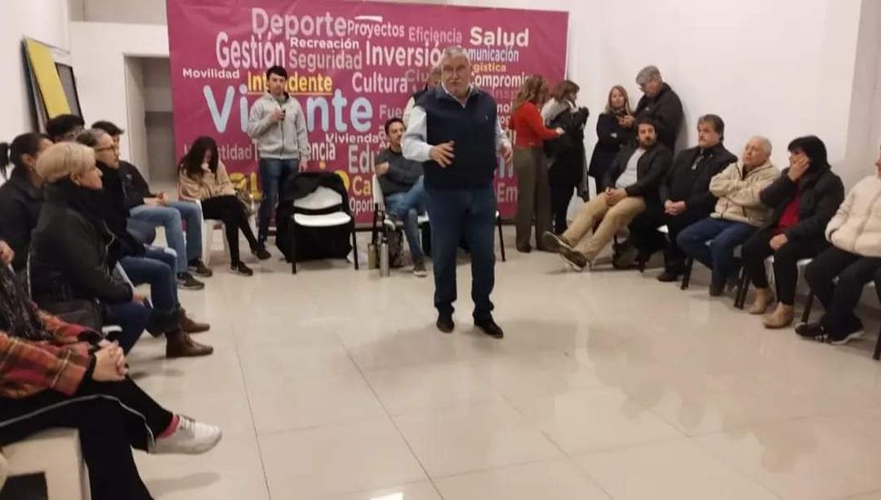 Vicente Gatica va por la re-reelección • Diario Democracia