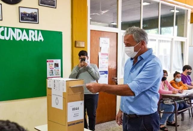 Así votó Claudio Rossi en Rojas
