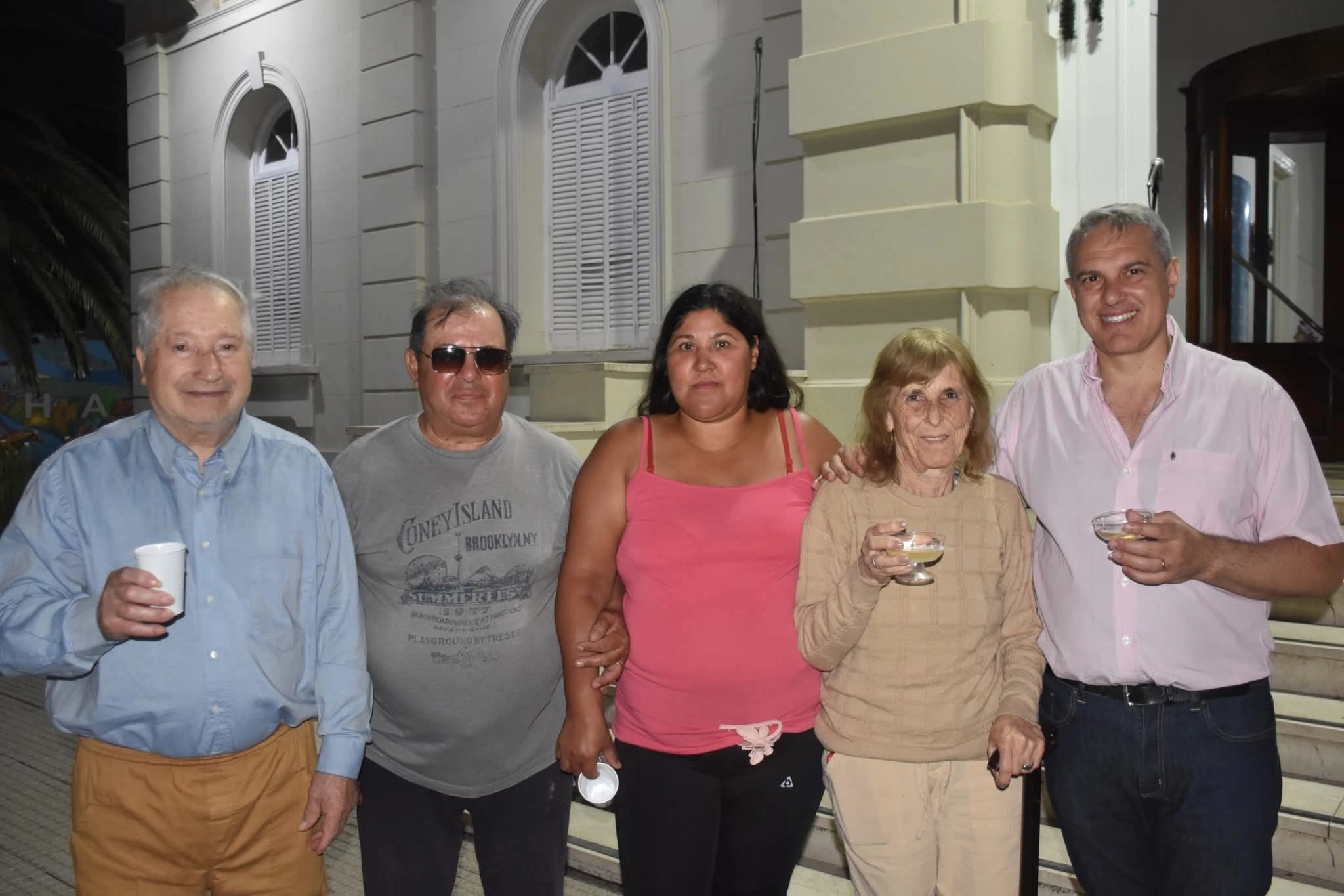 Golía recibió el 2026 en el Palacio Municipal