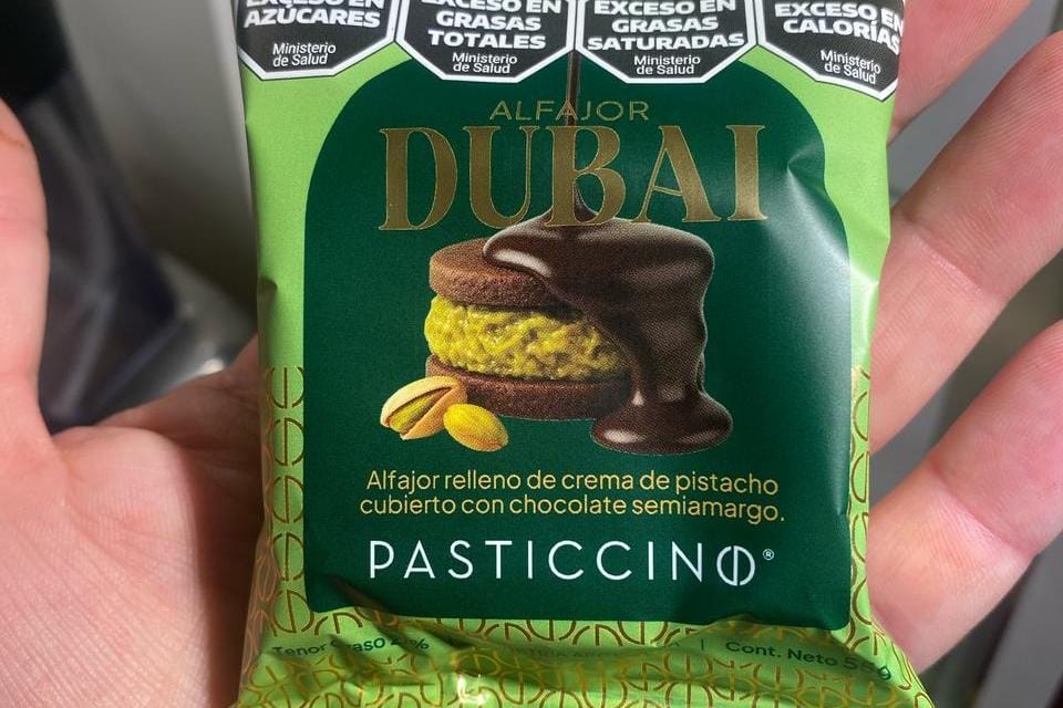 Junín ya tiene su propio alfajor Dubai: la fábrica Pasticcino se suma a la tendencia global