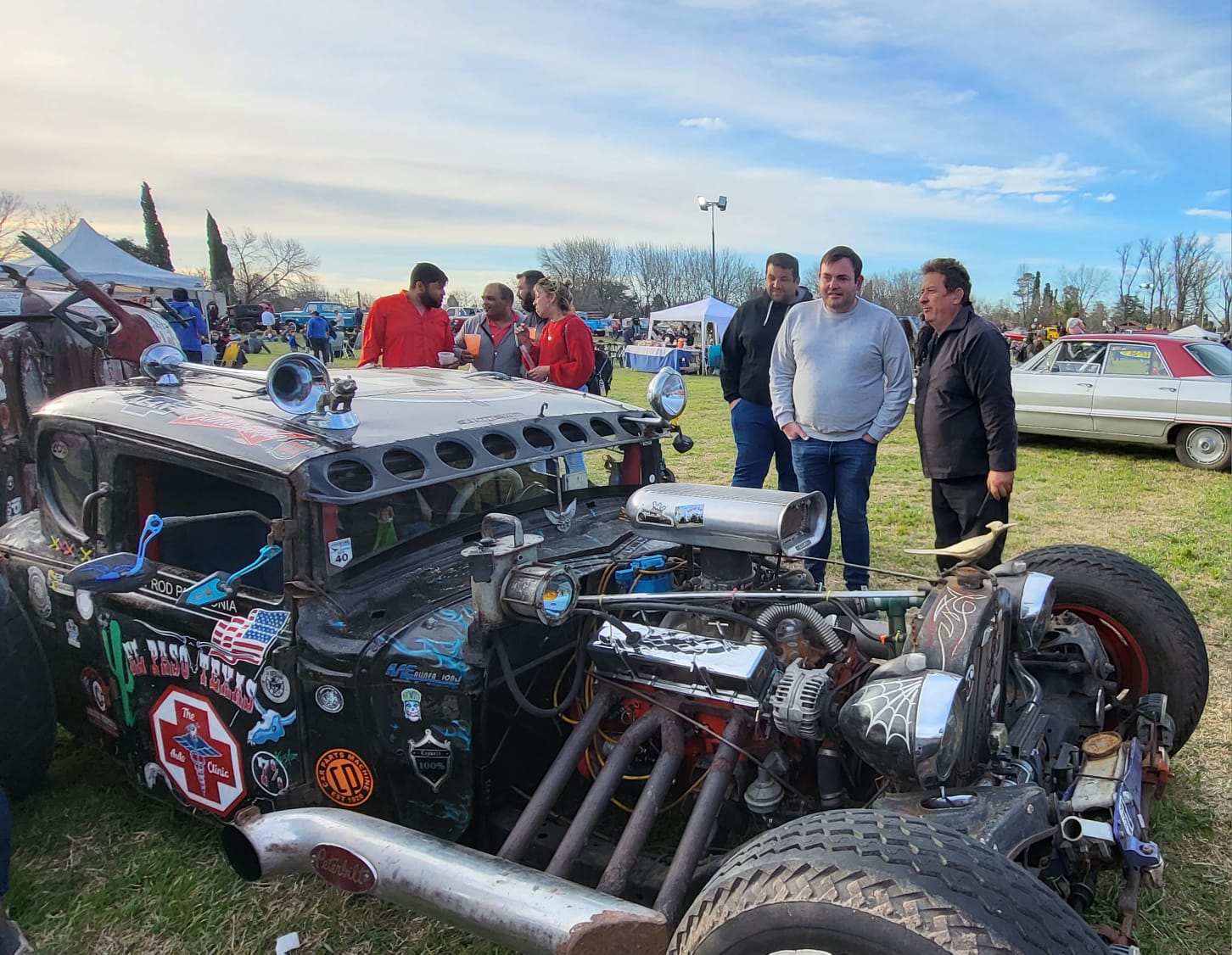 Exito total de “Rojas Hot Rod 2023”