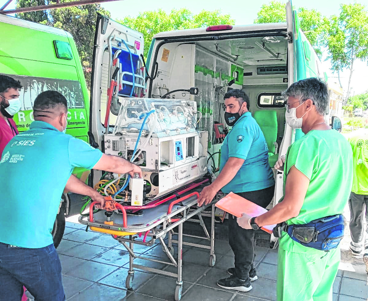 Vuelo Sanitario Trasladaron A Una Recién Nacida Al Hospital Garrahan