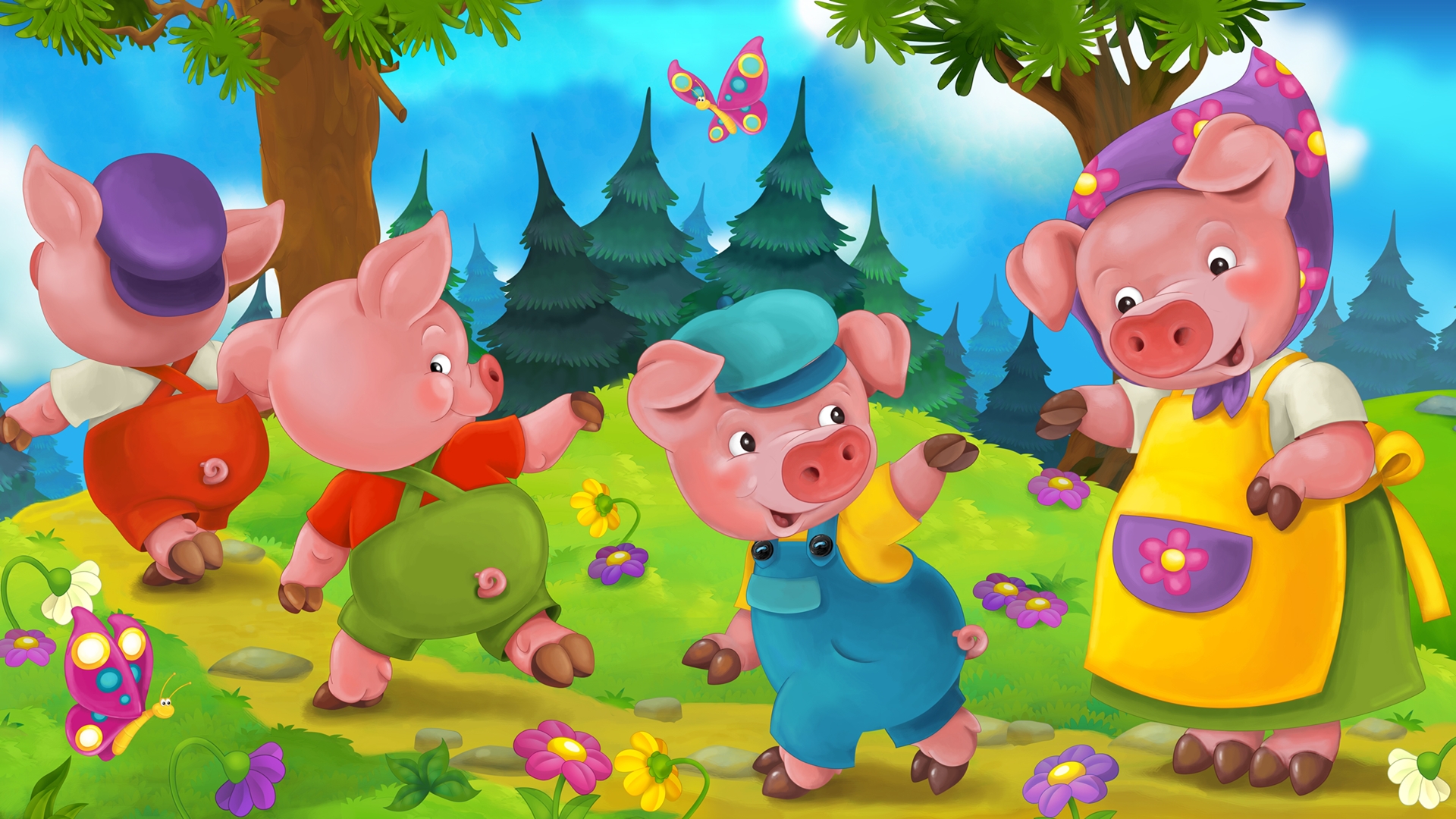  The Three Little Pigs
