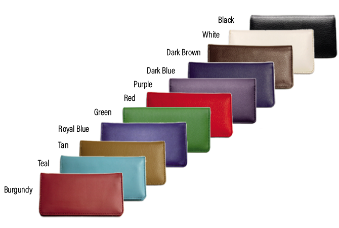 Leather Checkbook Cover