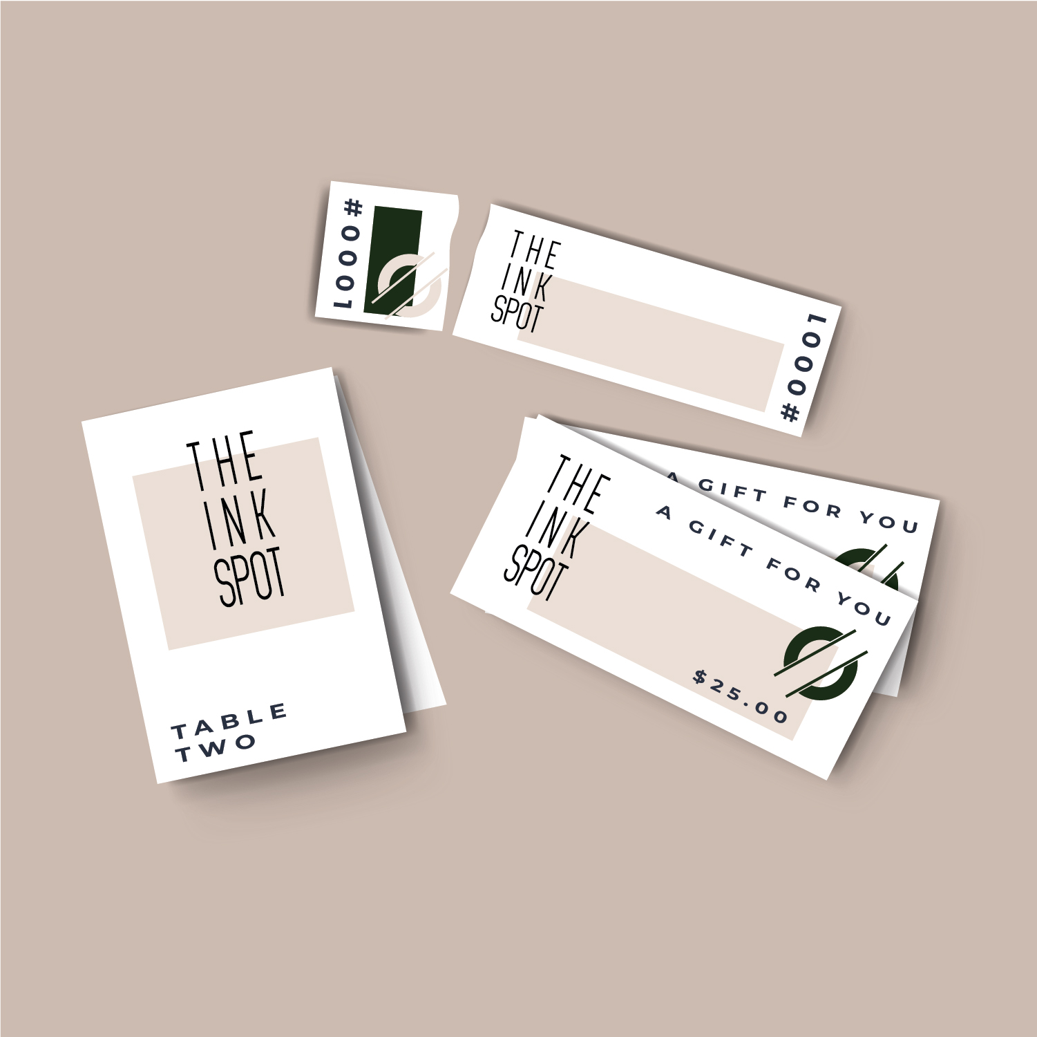 8.5 x 14 Menus - 1/0 - Single Sided - Black Ink