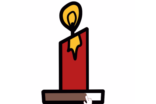 How to Draw a Candle from Number 1 - Kids Drawing Doodle Painting ...