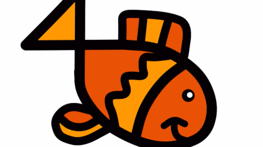 How to Draw a Fish from Number 4 - Step by Step - Kids Drawing Doodle ...