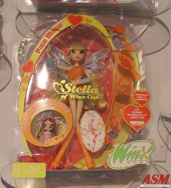 Winx Club Mattel Pixie Magic Stella