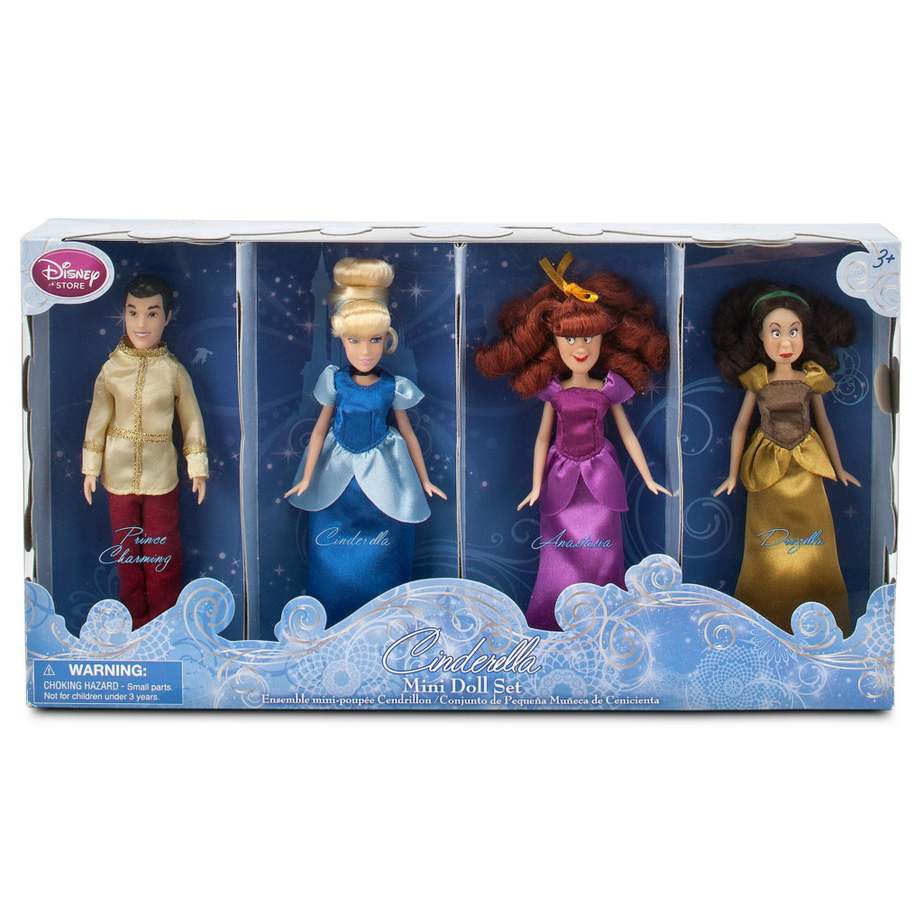 Disney Classic Dolls Cinderella Mini Doll Set Cinderella