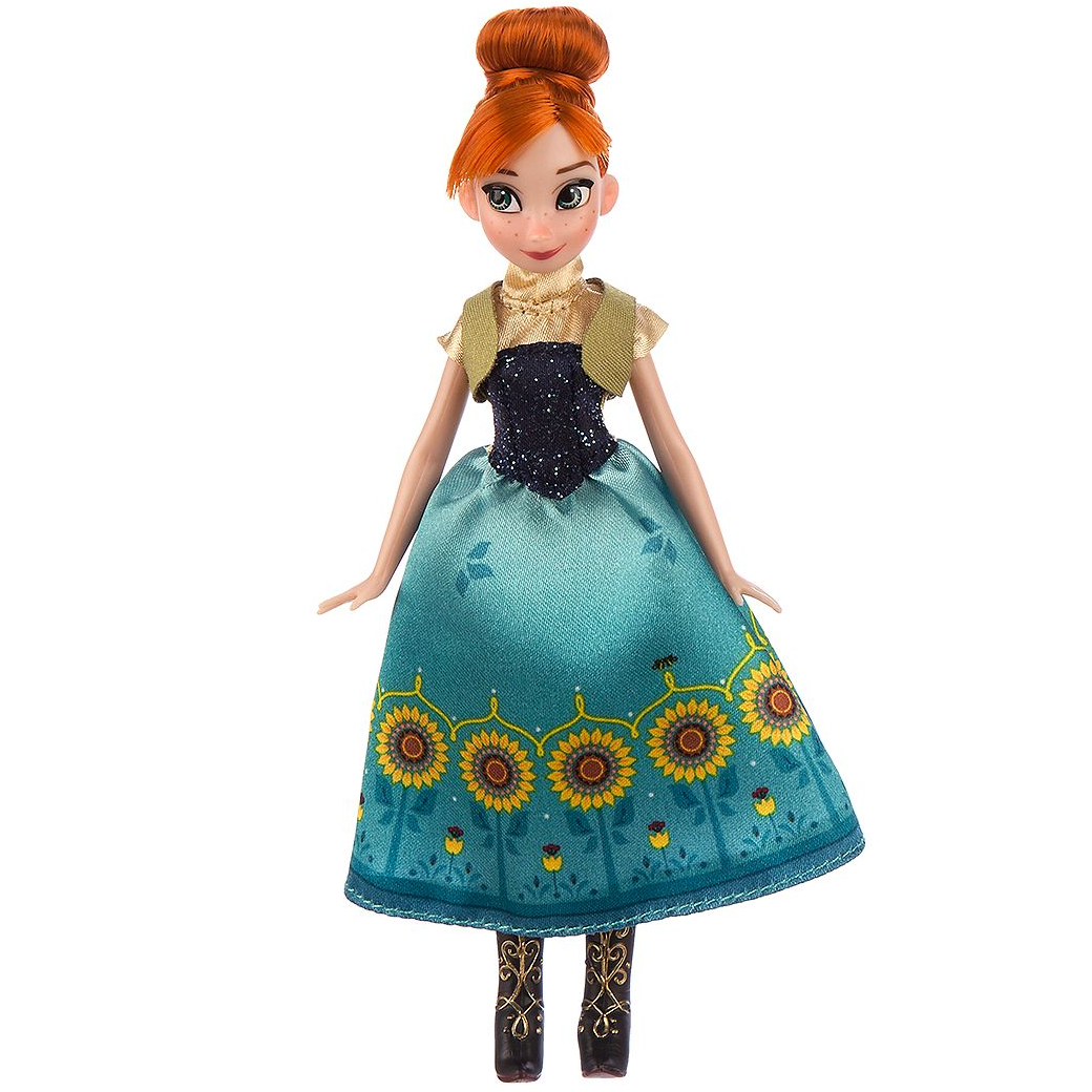 Disney Classic Dolls Anna Wardrobe Mini Doll Playset Frozen Fever