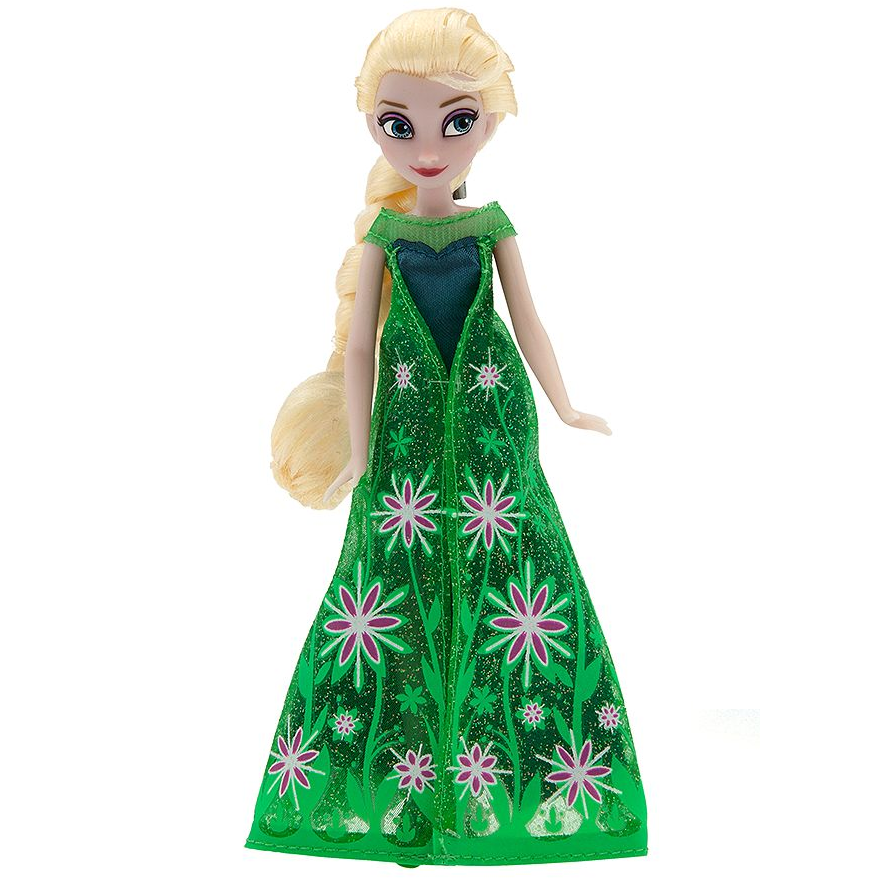 Disney Classic Dolls Elsa Wardrobe Mini Doll Playset Frozen Fever