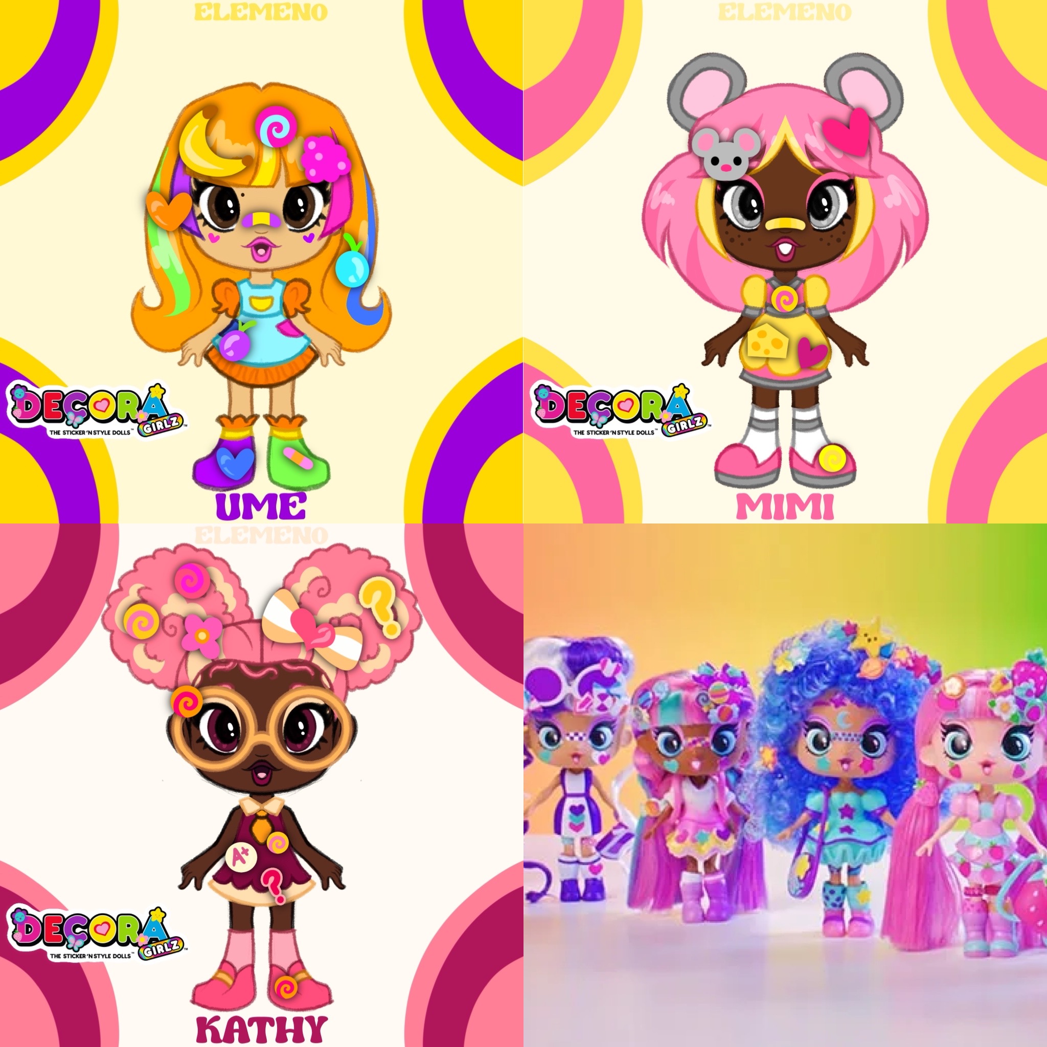 Decora Girlz OC Designs!🌈