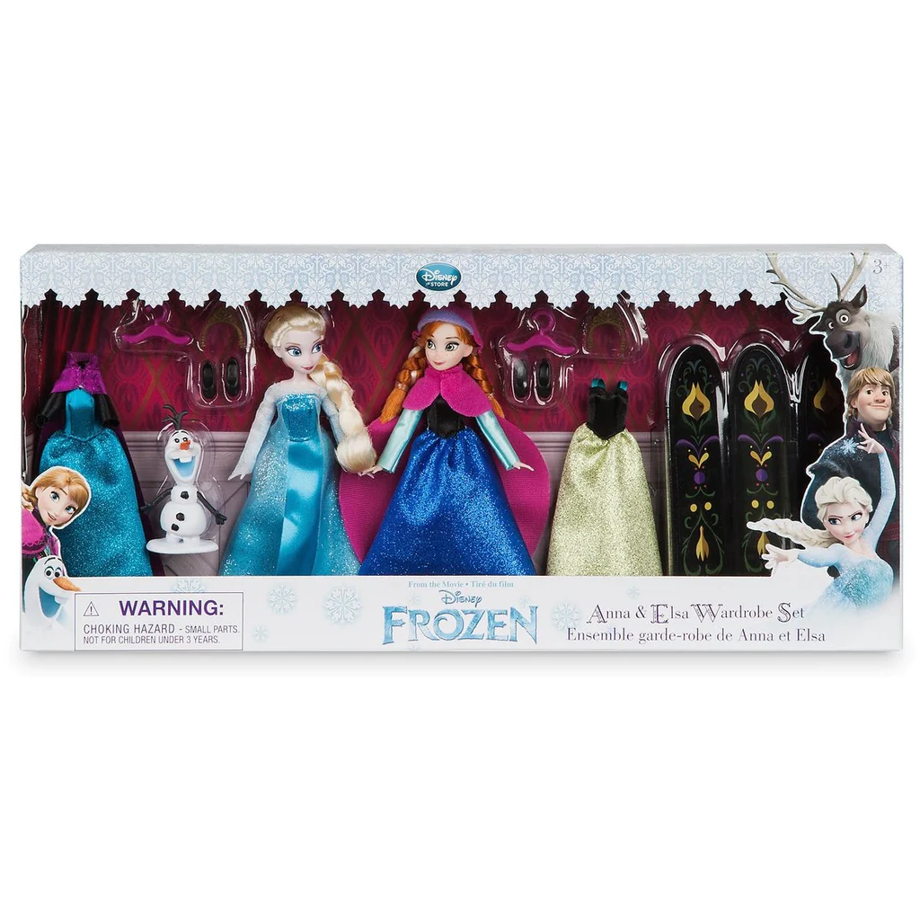 Disney Classic Dolls Elsa Wardrobe Mini Doll Playset