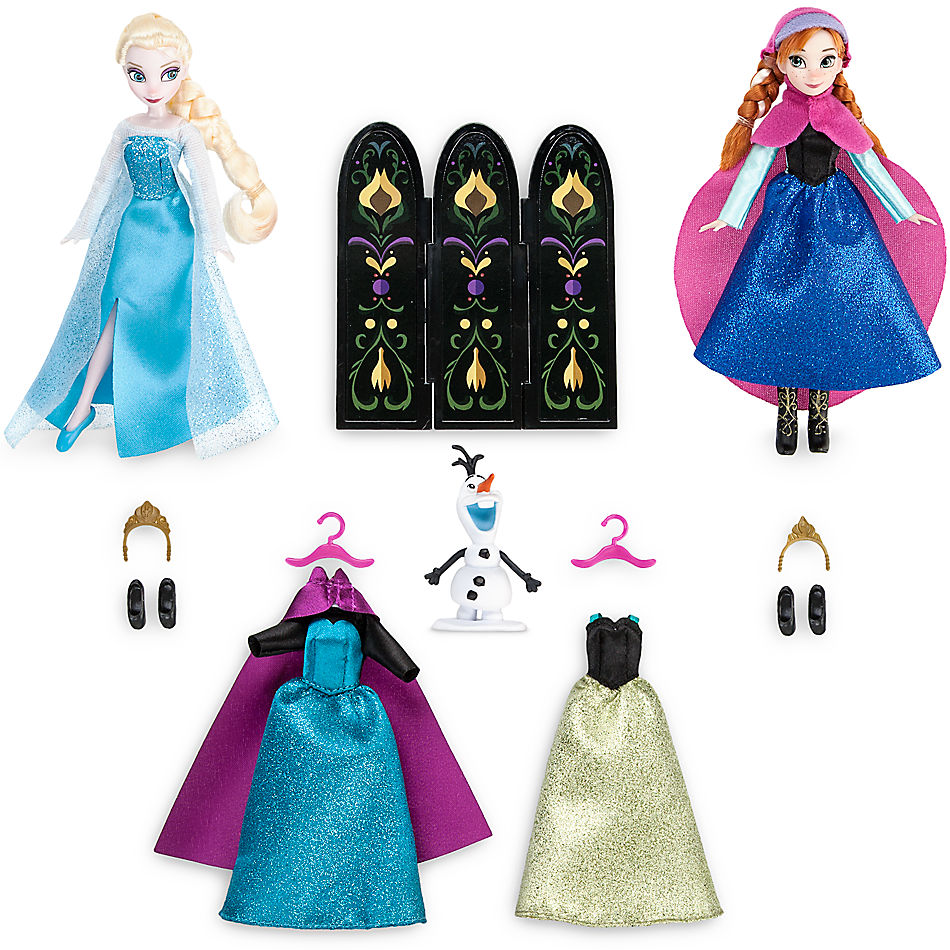 Disney Classic Dolls Elsa Wardrobe Mini Doll Playset