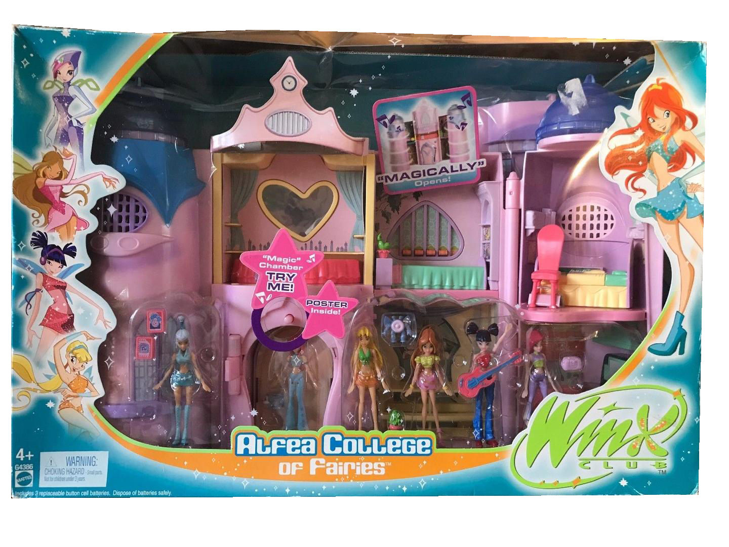 Winx Club Mattel Magical Minis Alfea College of Fairies Playset