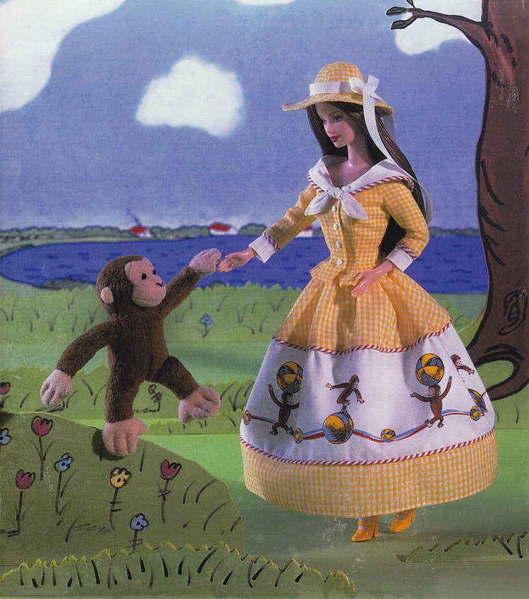 Barbie 2001 Keepsake Treasures Curious George