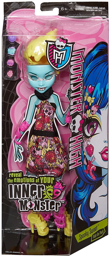 Monster High Generation 1 Inner Monster Add On Pack Spooky Sweet