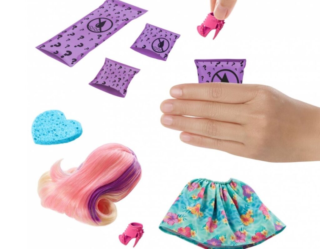 Barbie 2020 Color Reveal Sunny Cool Series Moon Barbie