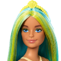 Barbie 2023 Mermaid Shell Inspired Blue Tail