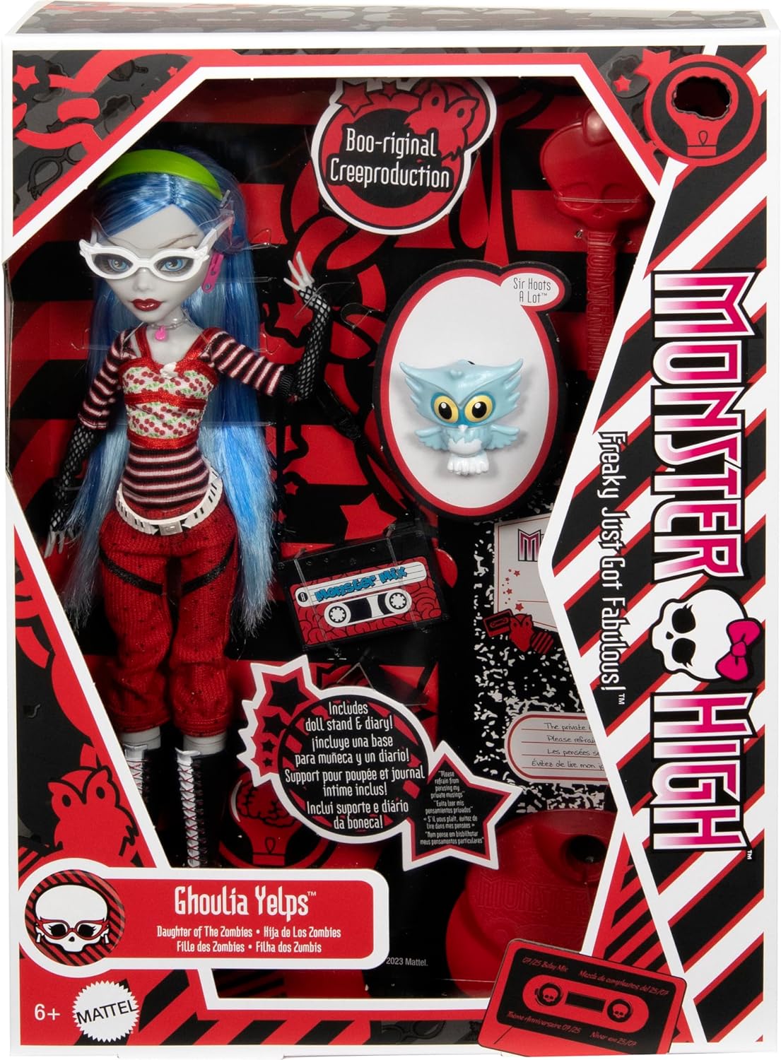 Monster High Generation 1 Booriginal Creeproductions Ghoulia Yelps