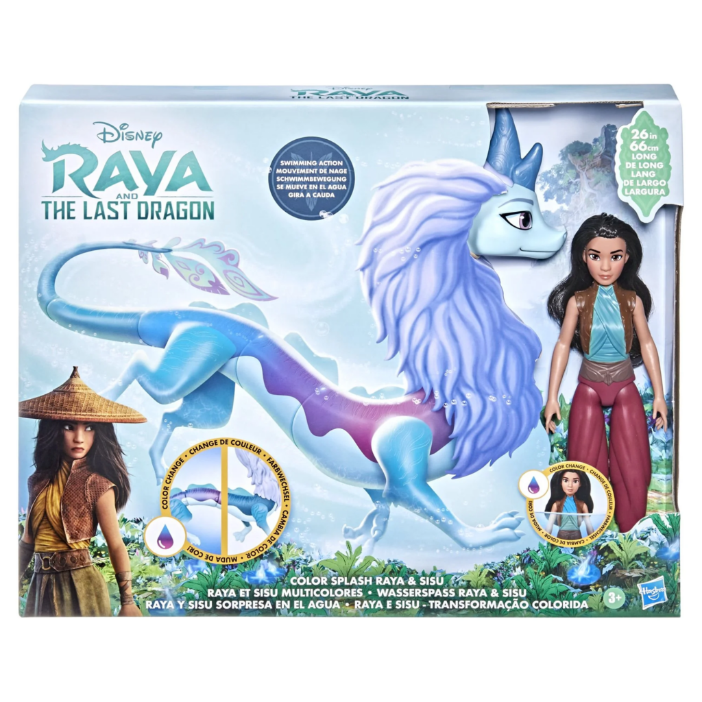 Disney Hasbro Color Splash Raya and Sisu