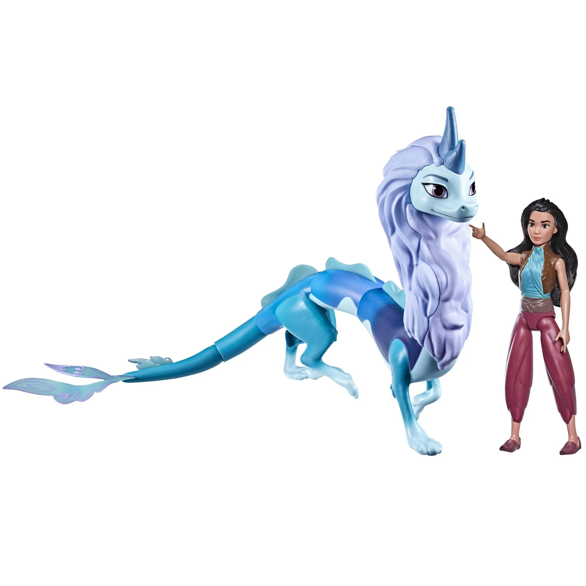 Disney Hasbro Color Splash Raya and Sisu Doll