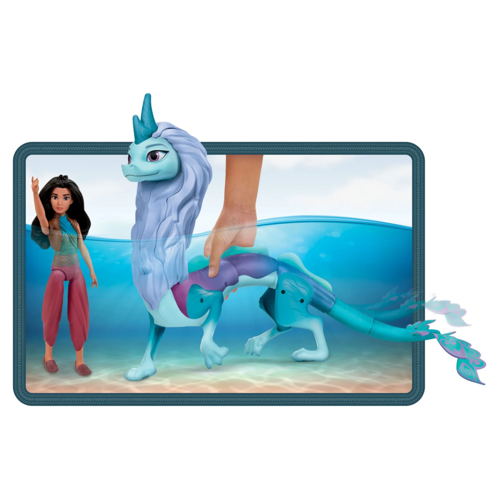 Disney Hasbro Color Splash Raya and Sisu Doll