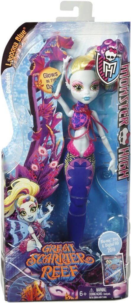 Monster High Generation 1 Great Scarrier Reef Glowsome Ghoulfish ...