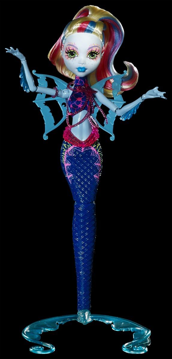 Monster High Generation 1 Great Scarrier Reef Glowsome Ghoulfish ...