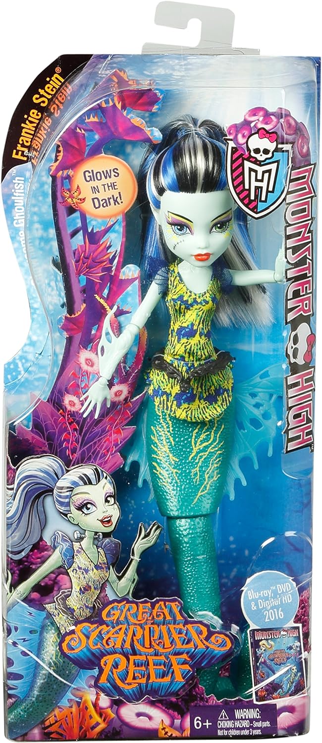 Monster High Generation 1 Great Scarrier Reef Glowsome Ghoulfish ...