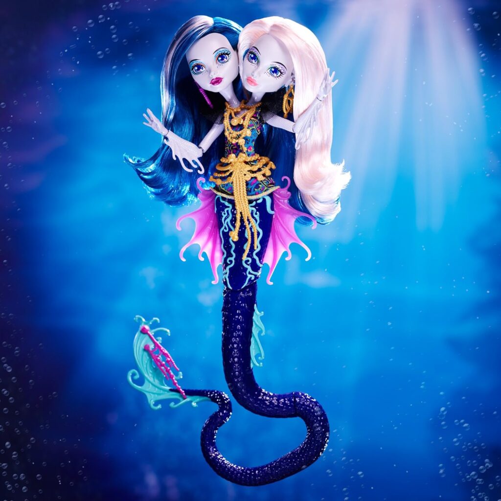 Monster High Generation 1 Great Scarrier Reef Peri and Pearl Serpentine