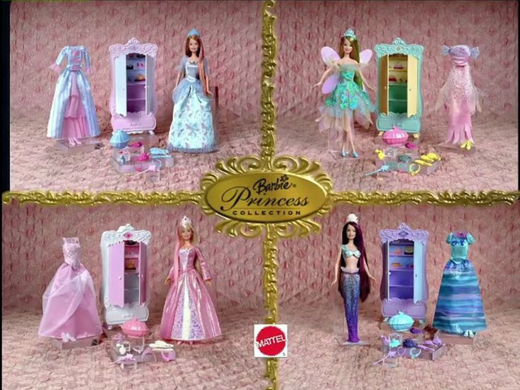 Barbie 2004 Princess Collection Wardrobe Princesses Sleeping Beauty
