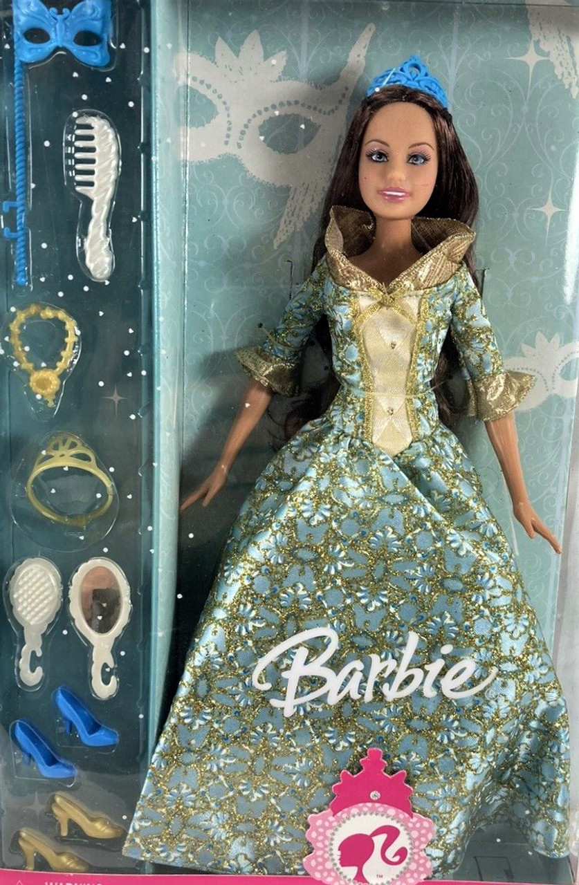 Barbie 2008 Renaissance Princesses Blue Princess