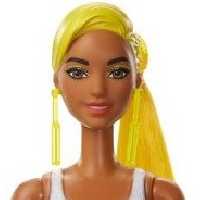 Barbie 2021 Color Reveal Color Block Series Yellow Barbie