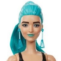 Barbie 2021 Color Reveal Color Block Series Blue Barbie